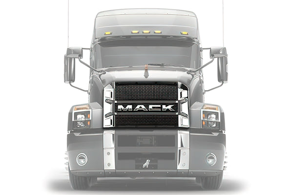 Front Grille Assembly Chrome with Logo Mack Anthem – Tacoma Parts ...