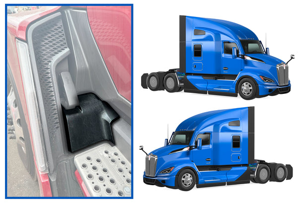 Fairing Latch Panels Set 2022+ Kenworth T680 Next Gen – Tacoma Parts ...