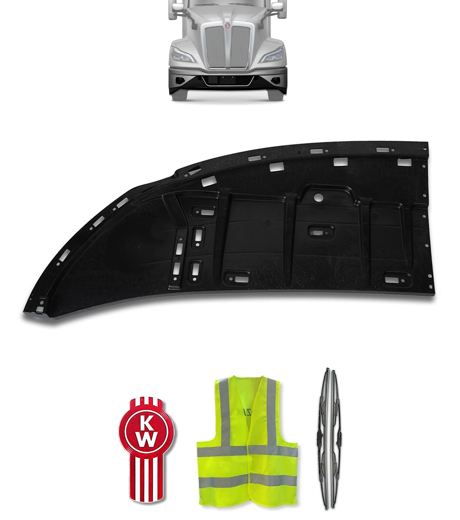 Lower Bumper Cover Left 2022+ Kenworth T680 Next Gen – Tacoma Parts ...