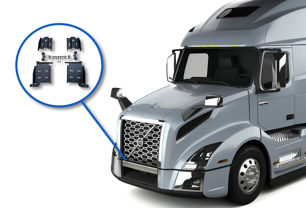 Mounting Brackets SET Fits Plastic Bumper for Volvo VNL 2018+ – Tacoma ...