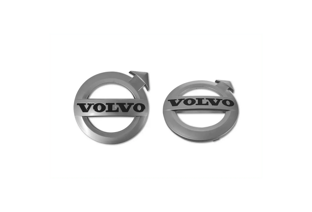 Aftermarket Silver Grille Front Logo Emblem for Volvo FMX FL FE FH/FM ...